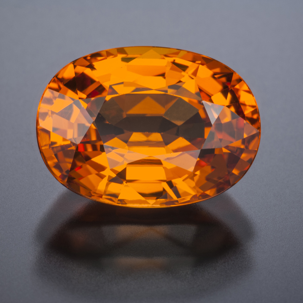 4.95 Carat Spessartite Garnet (N) Oval Brilliant Cut
